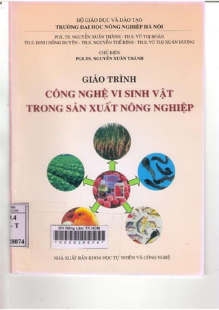 Giáo trình Công nghệ vi sinh vật trong sản xuất nông nghiệp.pdf