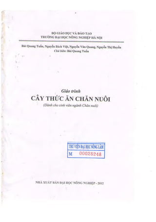 Giáo trình cây thức ăn chăn nuôi (Dành cho sinh viên ngành Chăn nuôi).pdf
