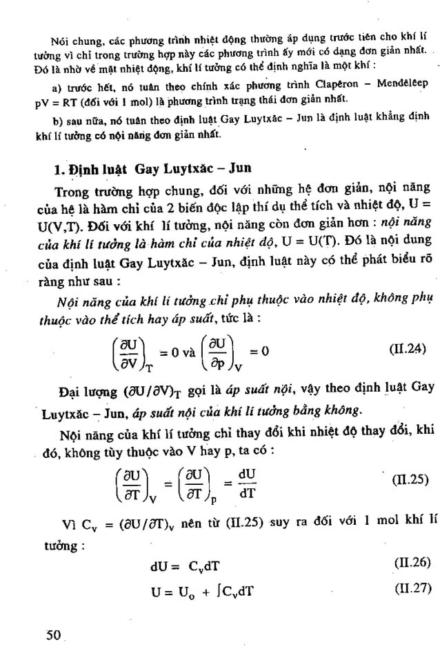 Giáo trình hóa lý tập 1 nguyễn đình huề-100205 | PDF