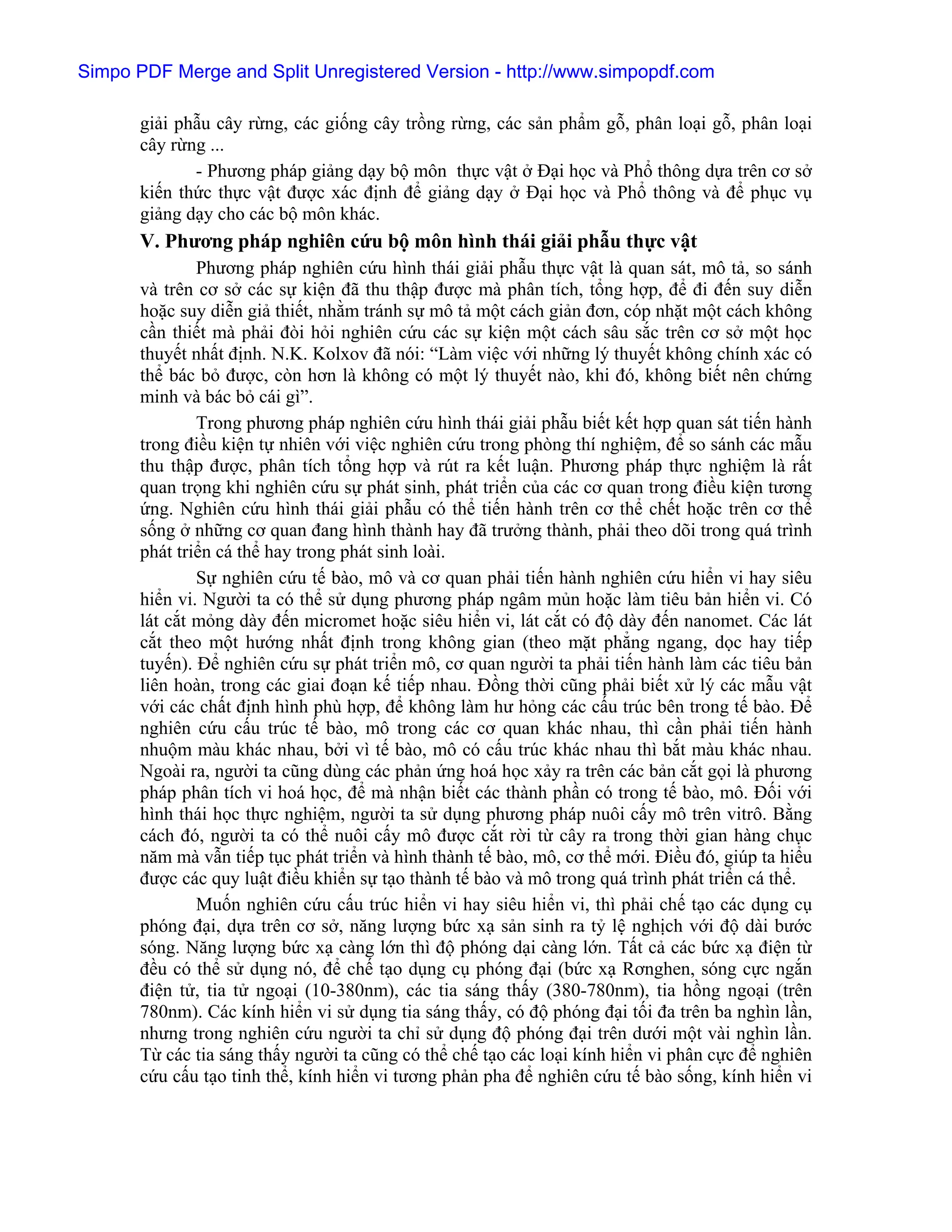 Giáo trình hình thái giải phẫu thực vật - Nguyễn Khoa Lân (Chủ biên);Nguyễn Như Đối.pdf