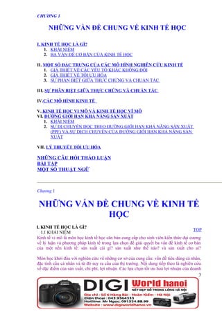 Tài liệu kinh tế vi mô | DOC