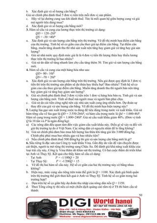 Tài liệu kinh tế vi mô | DOC