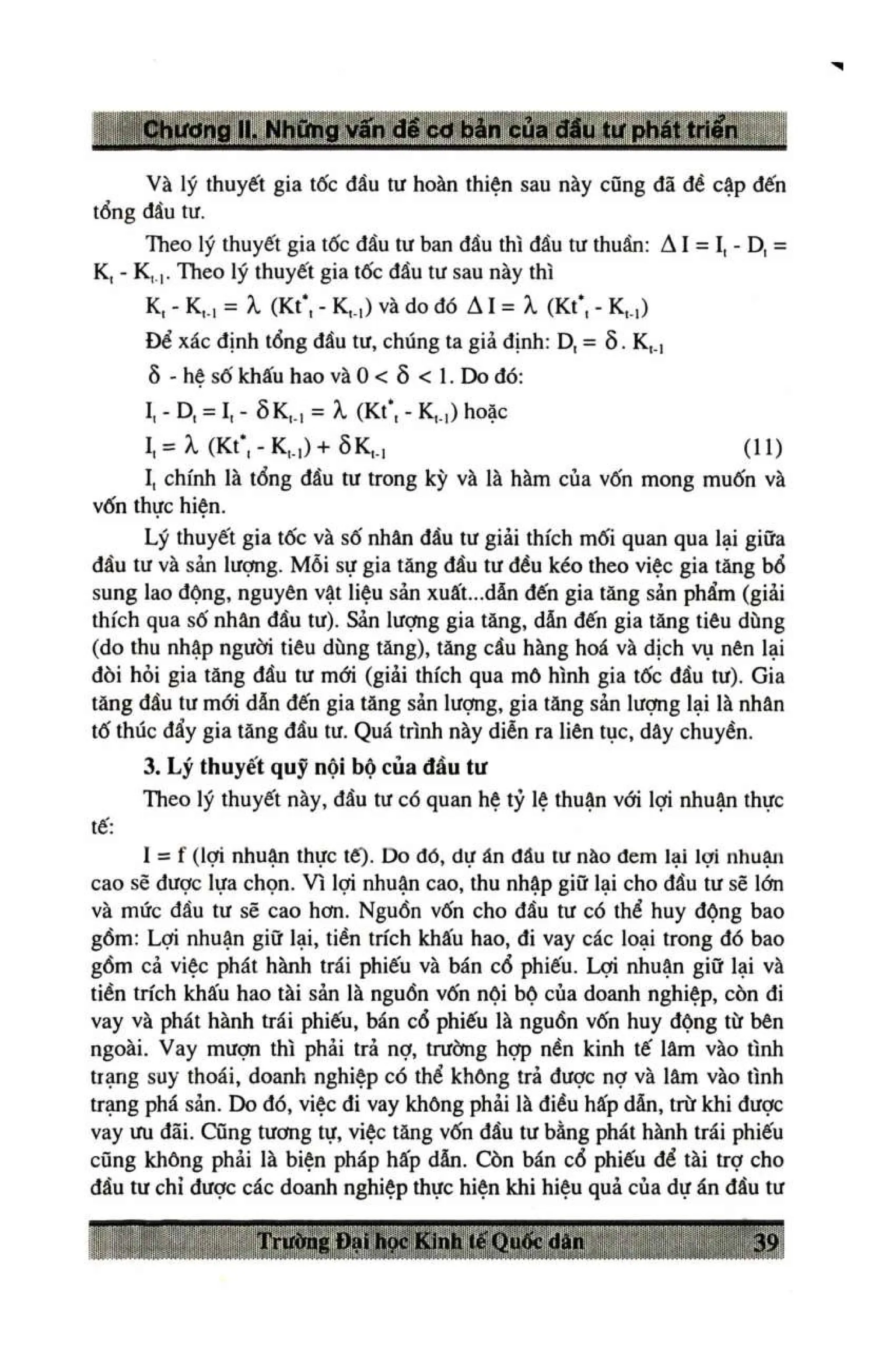 Giáo trình kinh tế đầu tư (Economic Investment) | PDF