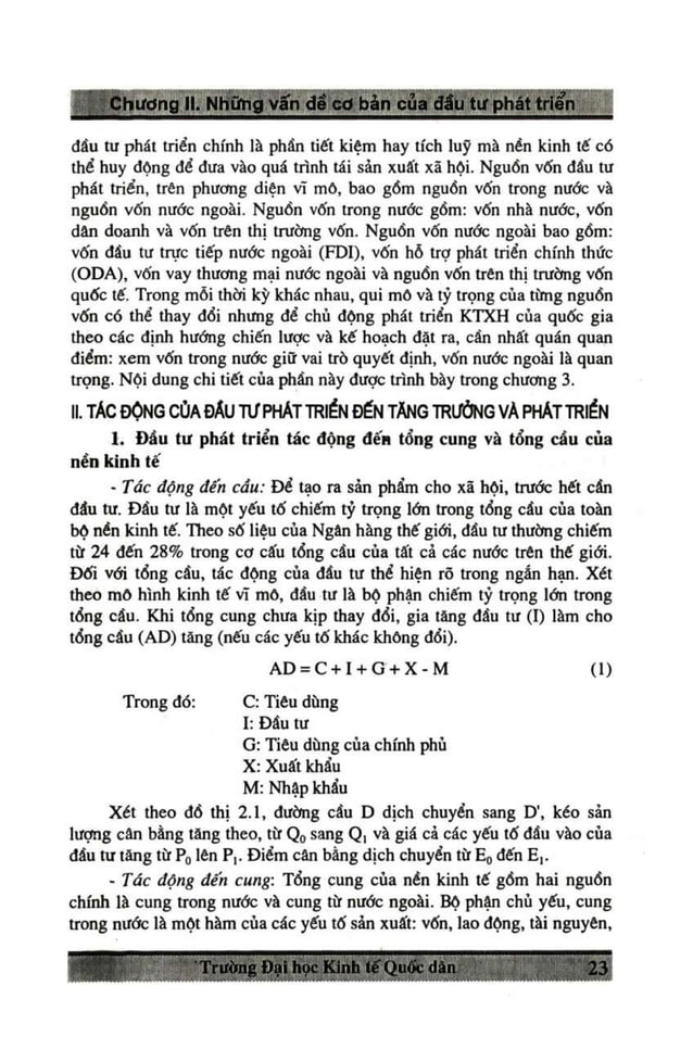 Giáo trình kinh tế đầu tư (Economic Investment) | PDF
