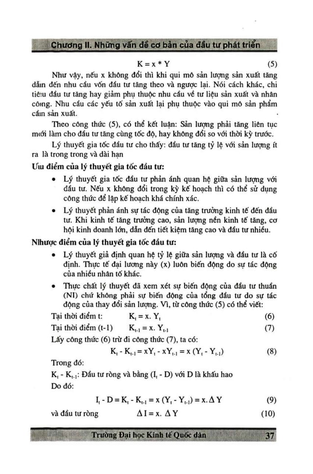 Giáo trình kinh tế đầu tư (Economic Investment) | PDF