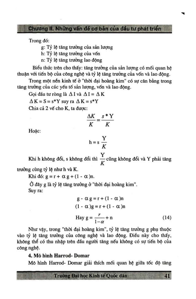 Giáo trình kinh tế đầu tư (Economic Investment) | PDF