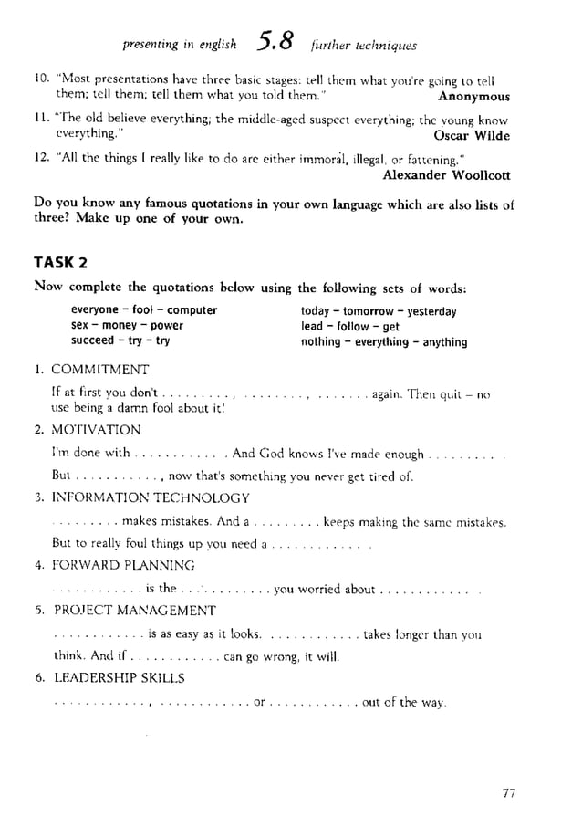 Giáo trình kỹ năng thuyết trình tiếng anh (presenting in english) phần ...