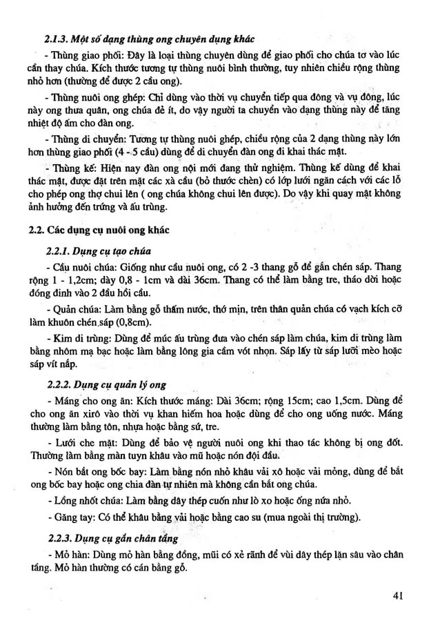 Giáo trình kỹ thuật nuôi ong mật - Ngô Nhật Thắng;Nguyễn Duy Hoan;Phùng Đức Hoàn.pdf