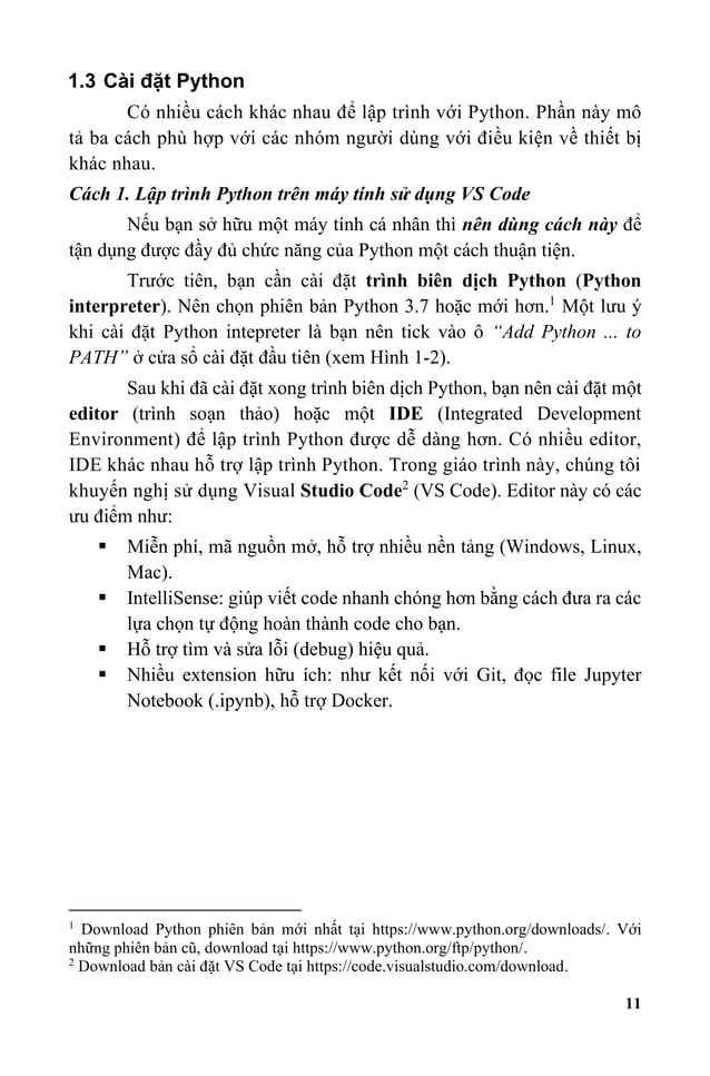 Giáo trình lập trình Python căn bản - Trần Nhật Quang, Phạm Văn Khoa.pdf