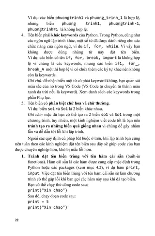 Giáo trình lập trình Python căn bản - Trần Nhật Quang, Phạm Văn Khoa.pdf