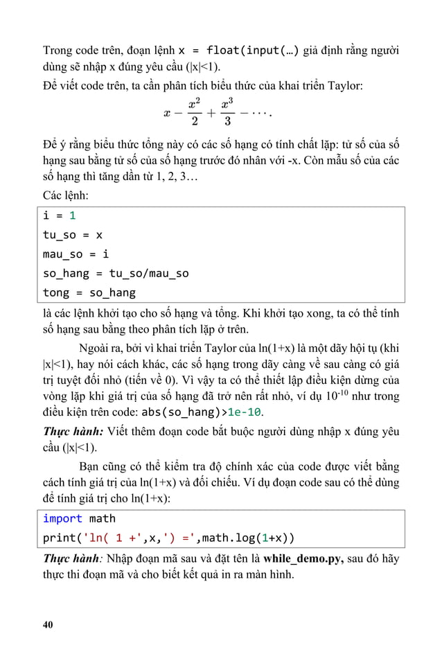 Giáo trình lập trình Python căn bản - Trần Nhật Quang, Phạm Văn Khoa.pdf