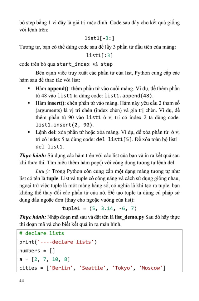 Giáo trình lập trình Python căn bản - Trần Nhật Quang, Phạm Văn Khoa.pdf