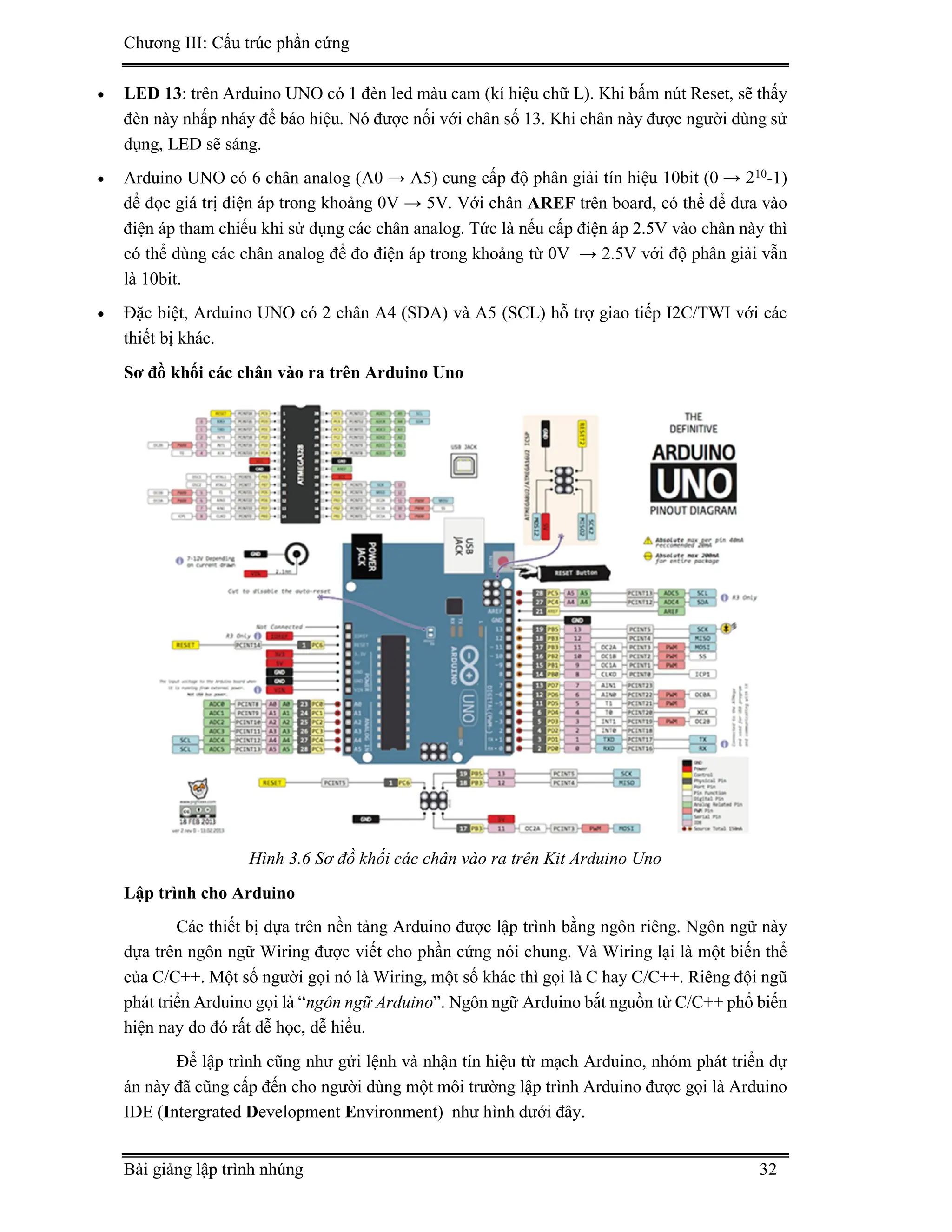 Giáo trình môn Lập trình nhúng, Trường ĐH Văn Hiến Tp.HCM.pdf