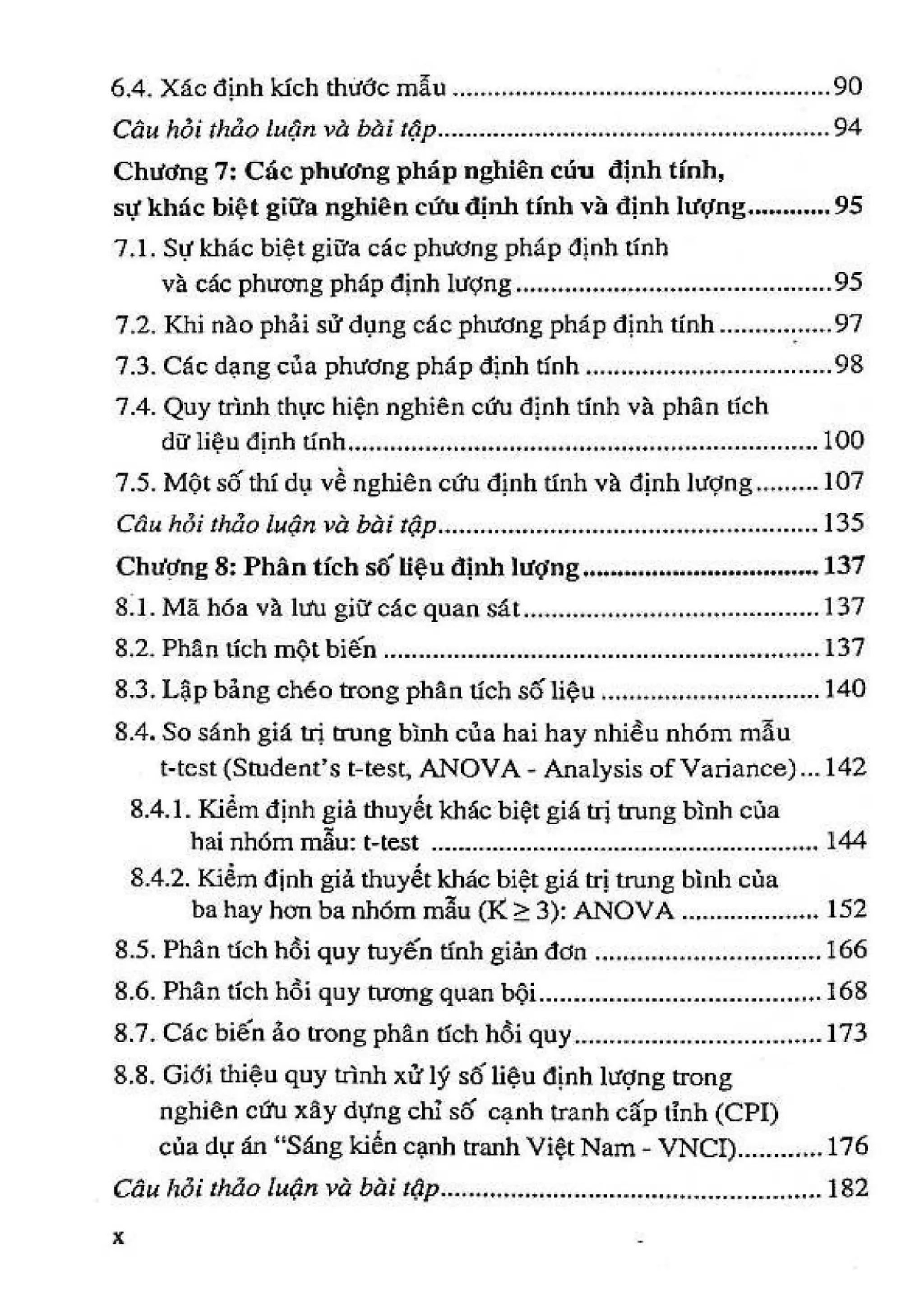 Giáo trình phương pháp và phương pháp luận nghiên cứu khoa học kinh tế ...