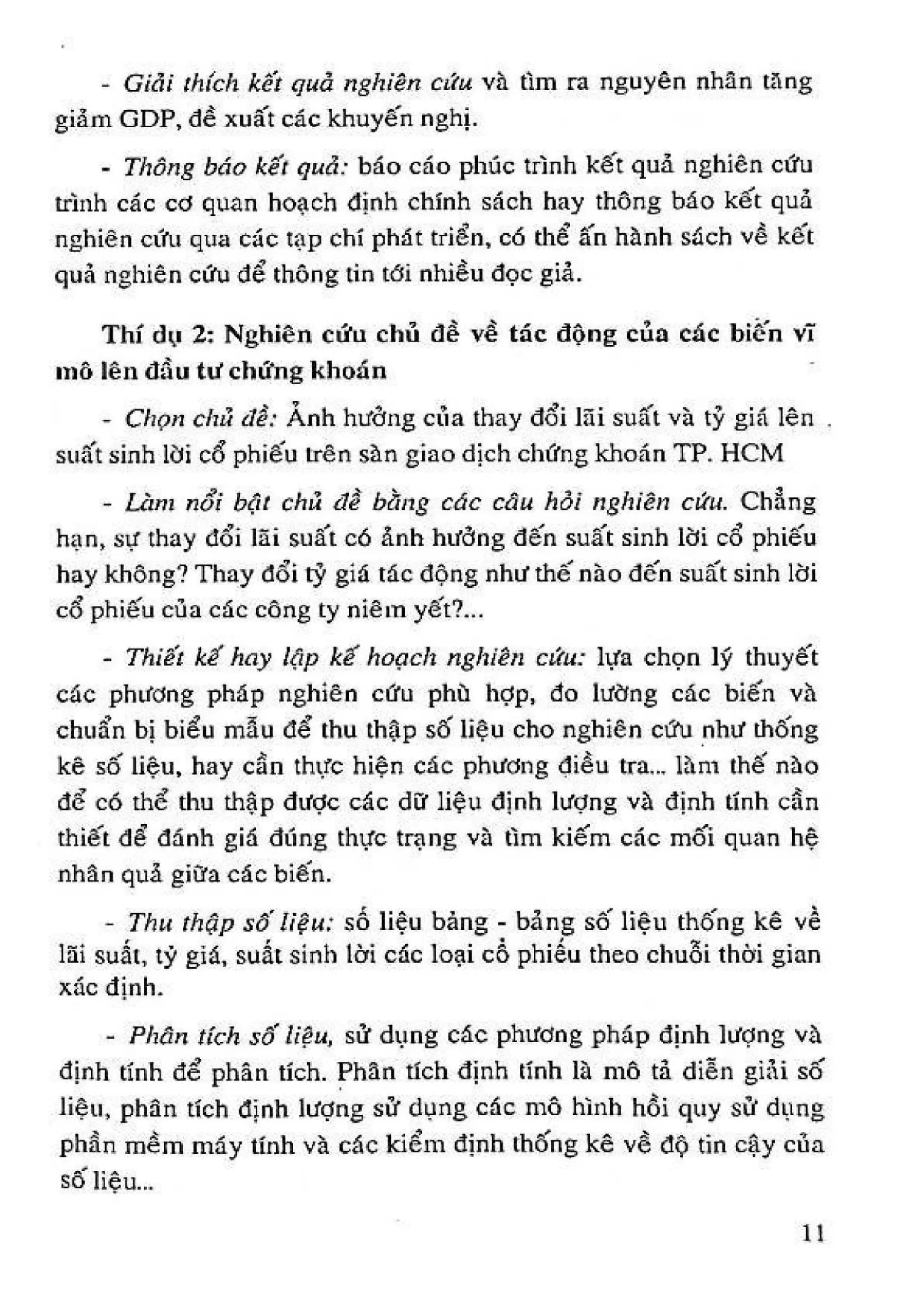 Giáo trình phương pháp và phương pháp luận nghiên cứu khoa học kinh tế và quản trị - Nguyễn, Thị ...