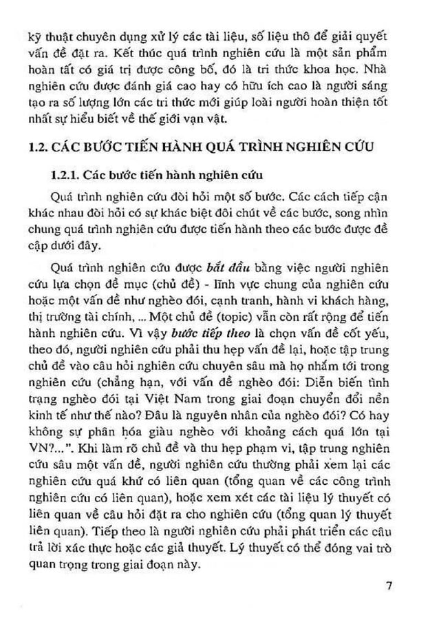 Giáo trình phương pháp và phương pháp luận nghiên cứu khoa học kinh tế và quản trị - Nguyễn, Thị ...