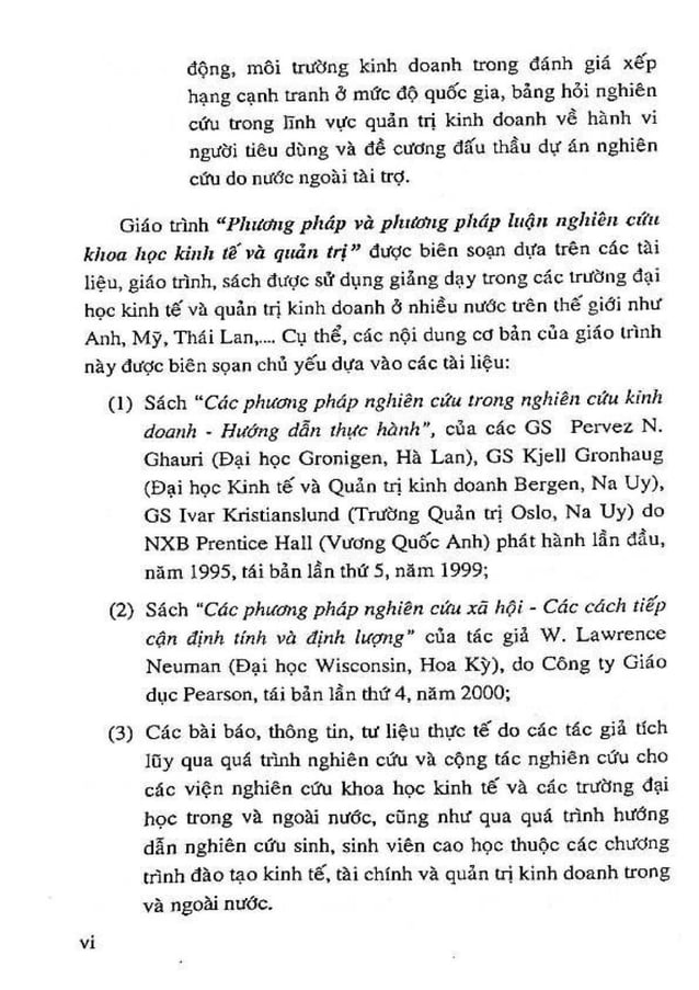 Giáo trình phương pháp và phương pháp luận nghiên cứu khoa học kinh tế ...
