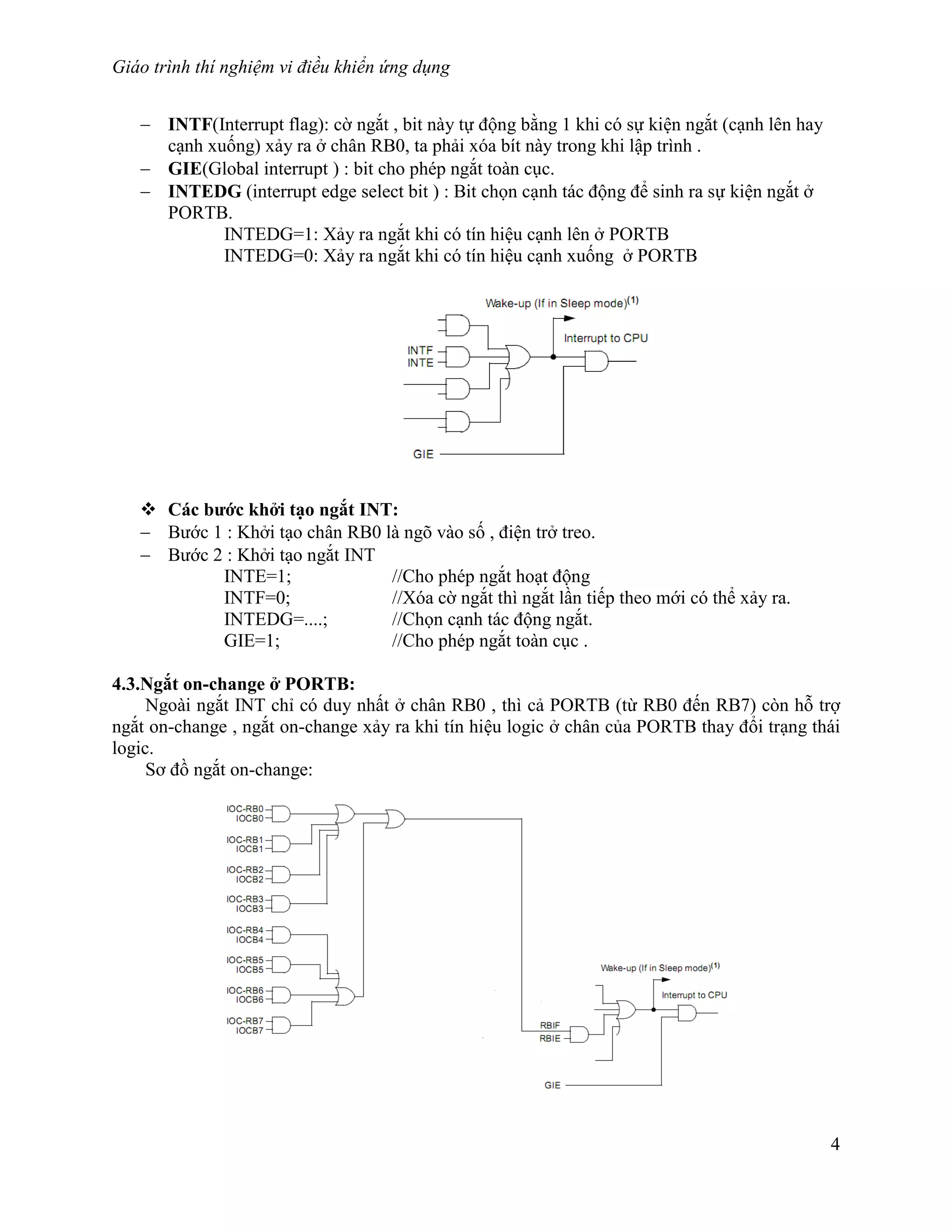 Giáo trình thí nghiệm vi điều khiển ứng dụng | PDF