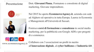 Social Media Marketing per l'Extra Alberghiero di Giovanni Pinna ...