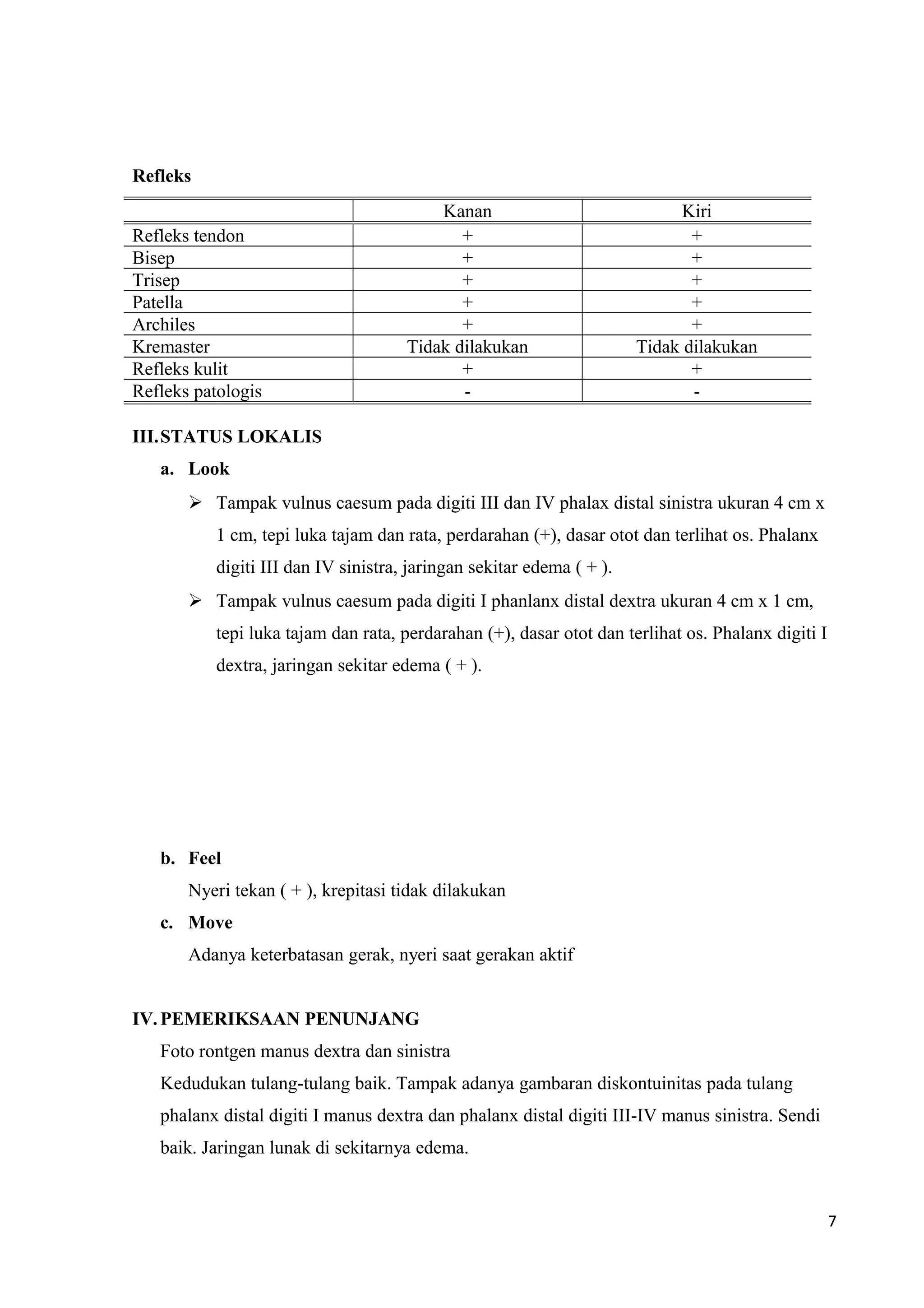 Giovanni status bedah | DOC