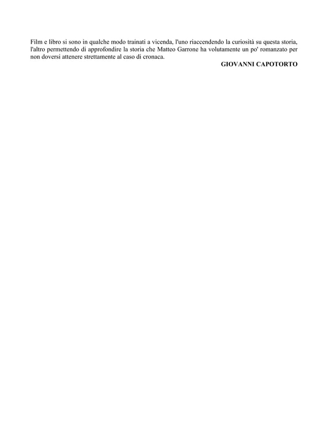 “Il Canaro” di Luca Moretti | PDF