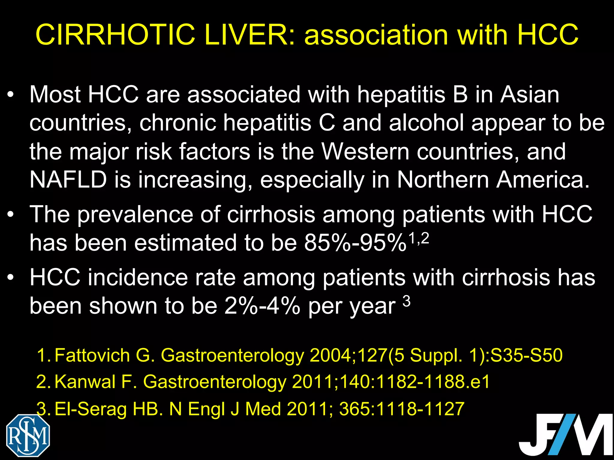 Giovanni Morana, diagnostic imaging of small hcc in liver cirrhosis ...