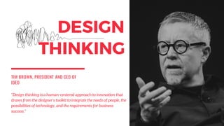 Lean Method and Design Thinking, UX as a key for innovation | PDF