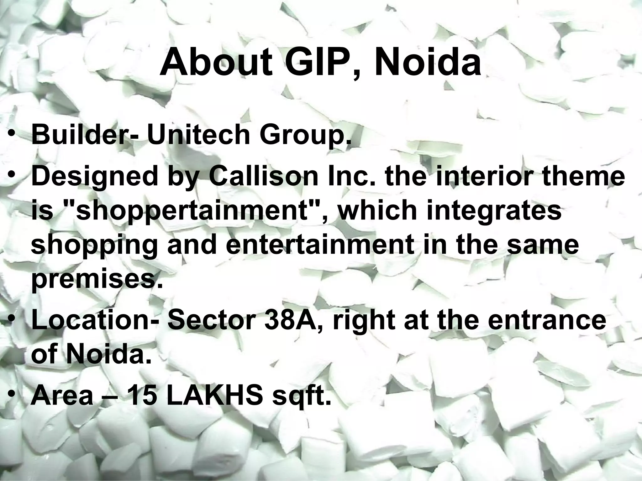 The great india place | PPT