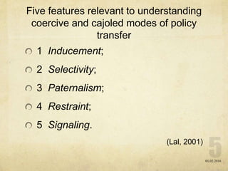 Policy transfer | PPTX