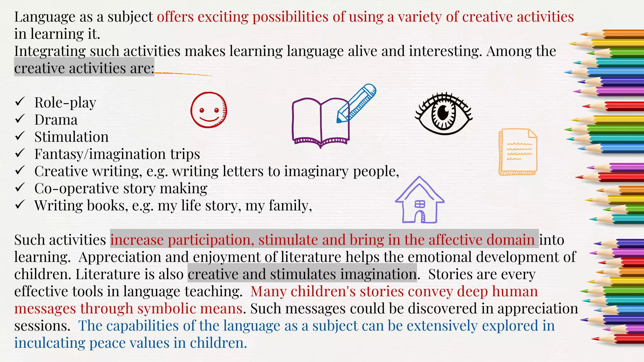 Integration of peace in different subjects | PDF