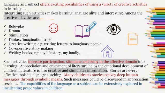 Integration of peace in different subjects | PDF | Primary Education ...