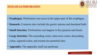 GASTROINTESTINAL PERFORATION & PERITONITIS.pptx