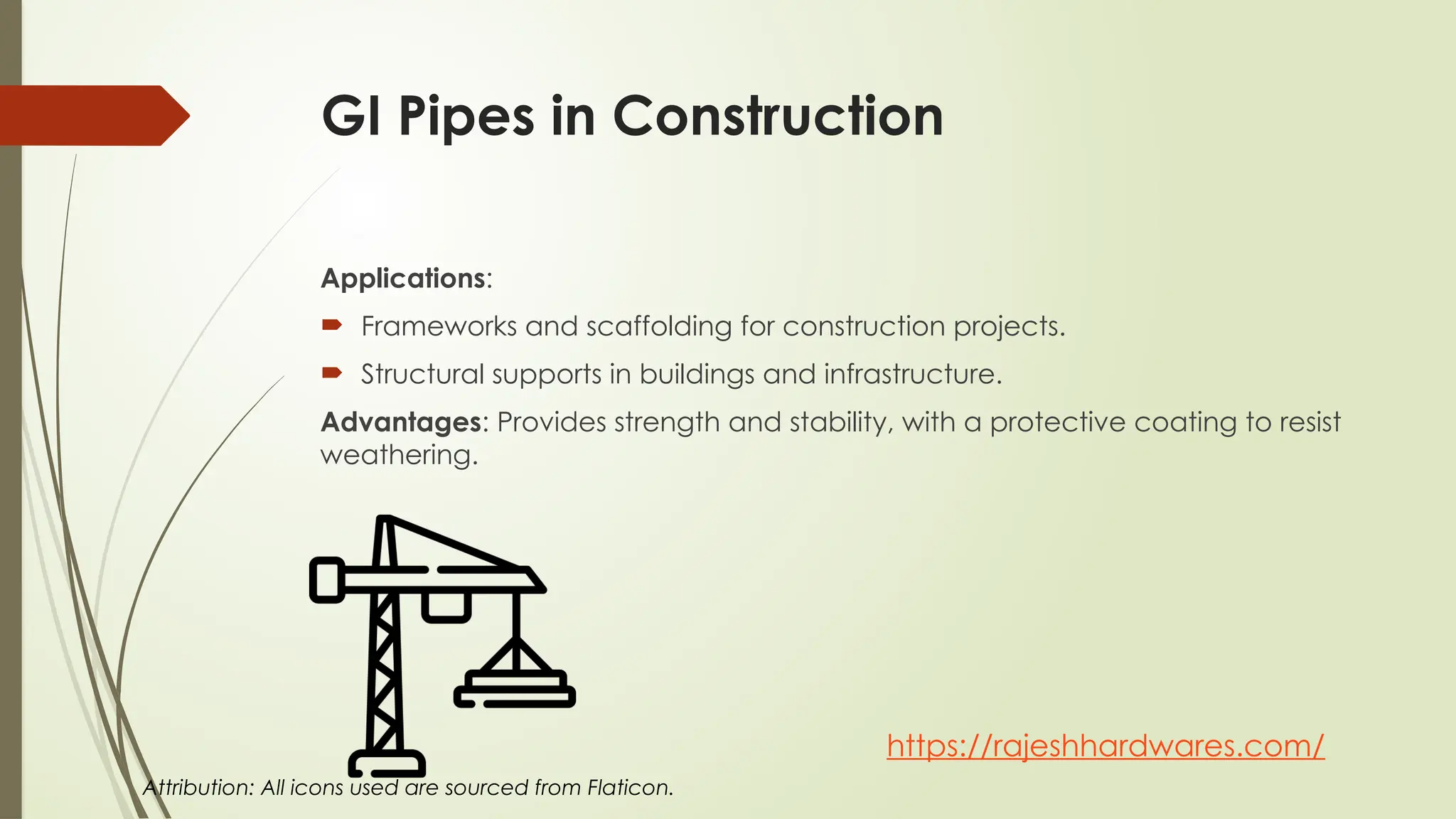 Versatile Applications of GI Pipes in Modern Infrastructure | PPT | PPT