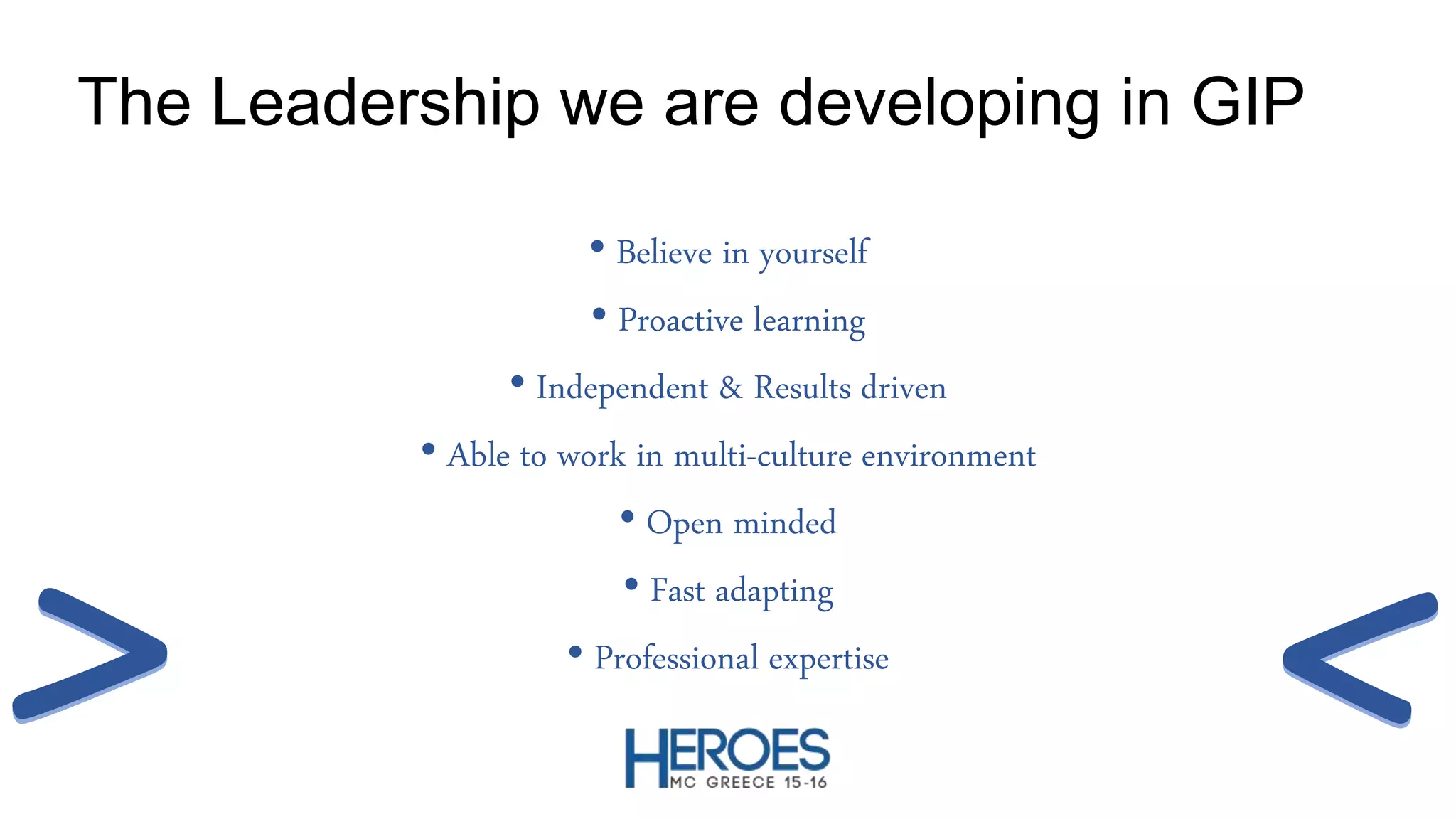 GIP is VIP | PPTX | Business | Business and Finance