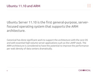 How the Post-PC era changed IT Ubuntu for next gen datacenters | PPT