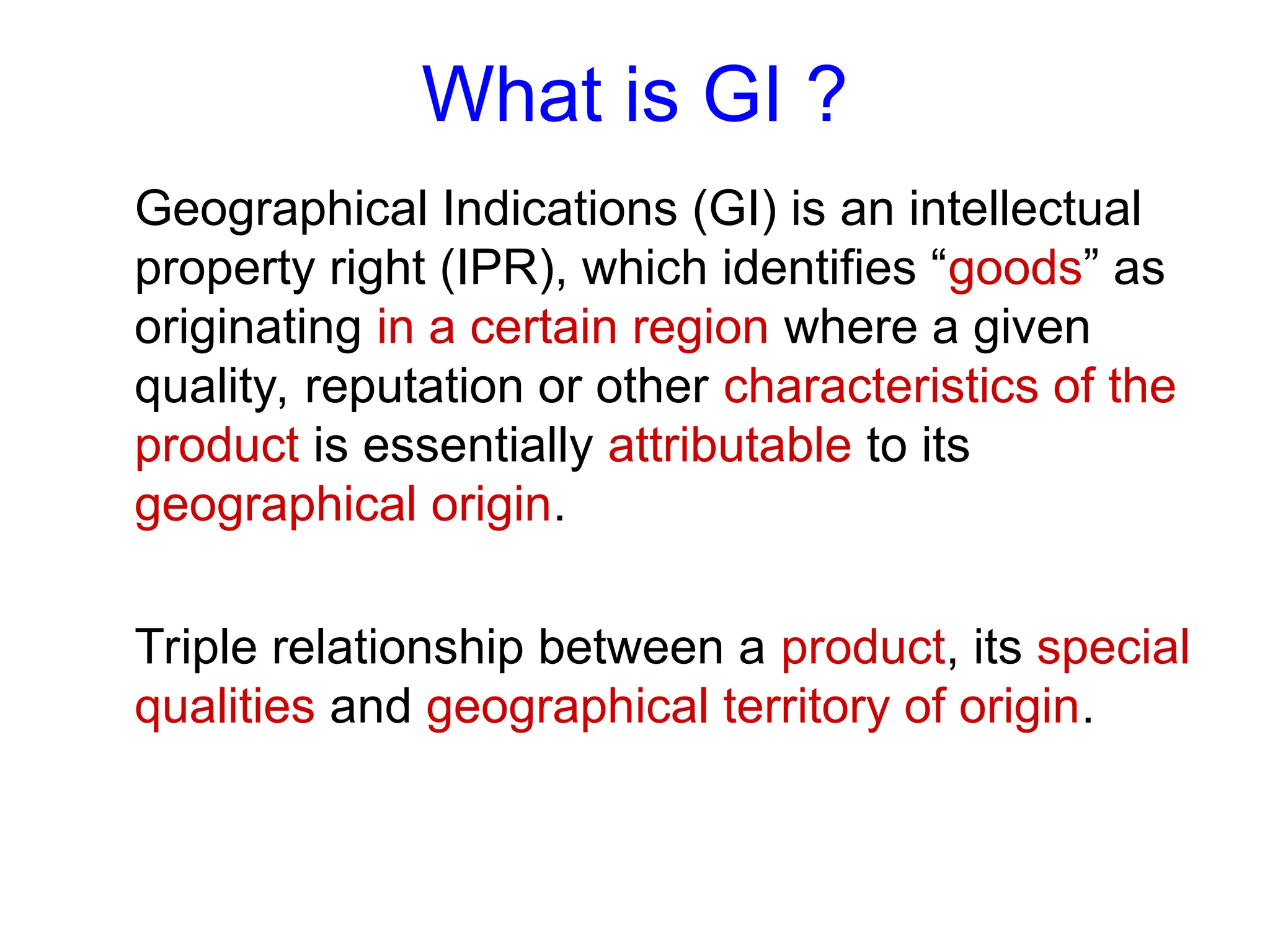 GI presentation CICS - 2011geographical indication.ppt