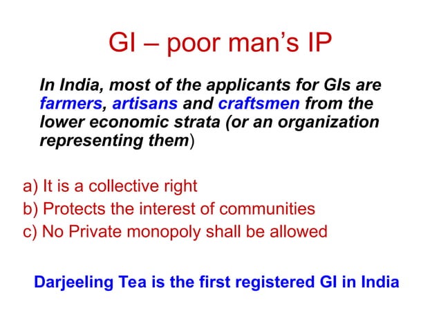 GI presentation CICS - 2011geographical indication.ppt