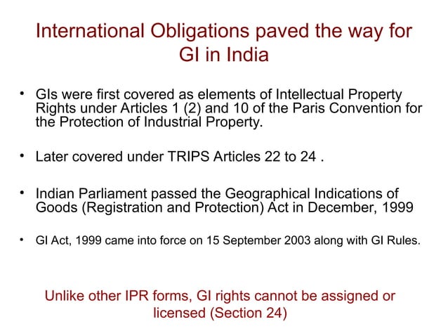 GI presentation CICS - 2011geographical indication.ppt