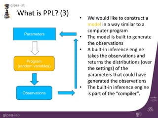 Introduction to Probabilistic Programming Languages (PPL) | PPT