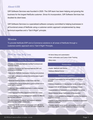 GIR Software Services | PDF | IT and Internet Support | Internet