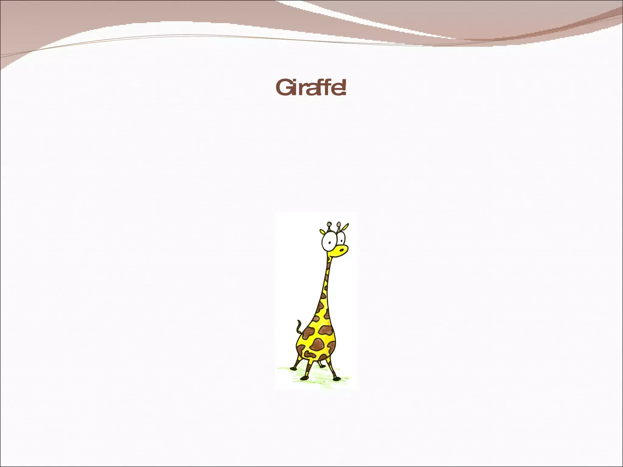 Giraffe | PPT | Reptiles | Pets