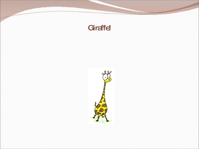 Giraffe | PPT | Reptiles | Pets