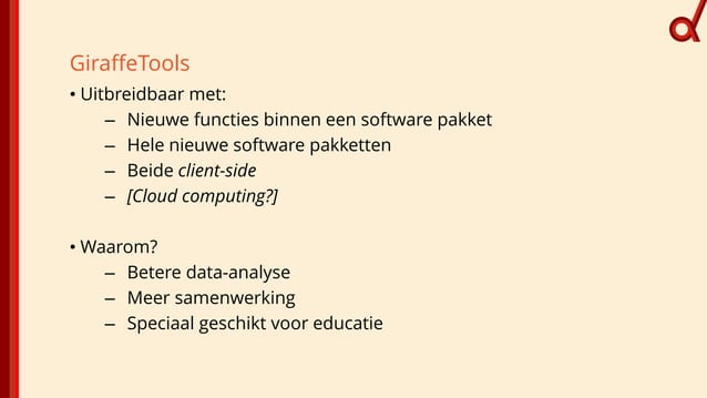 GiraffeTools, Tim van Mourik | PPT