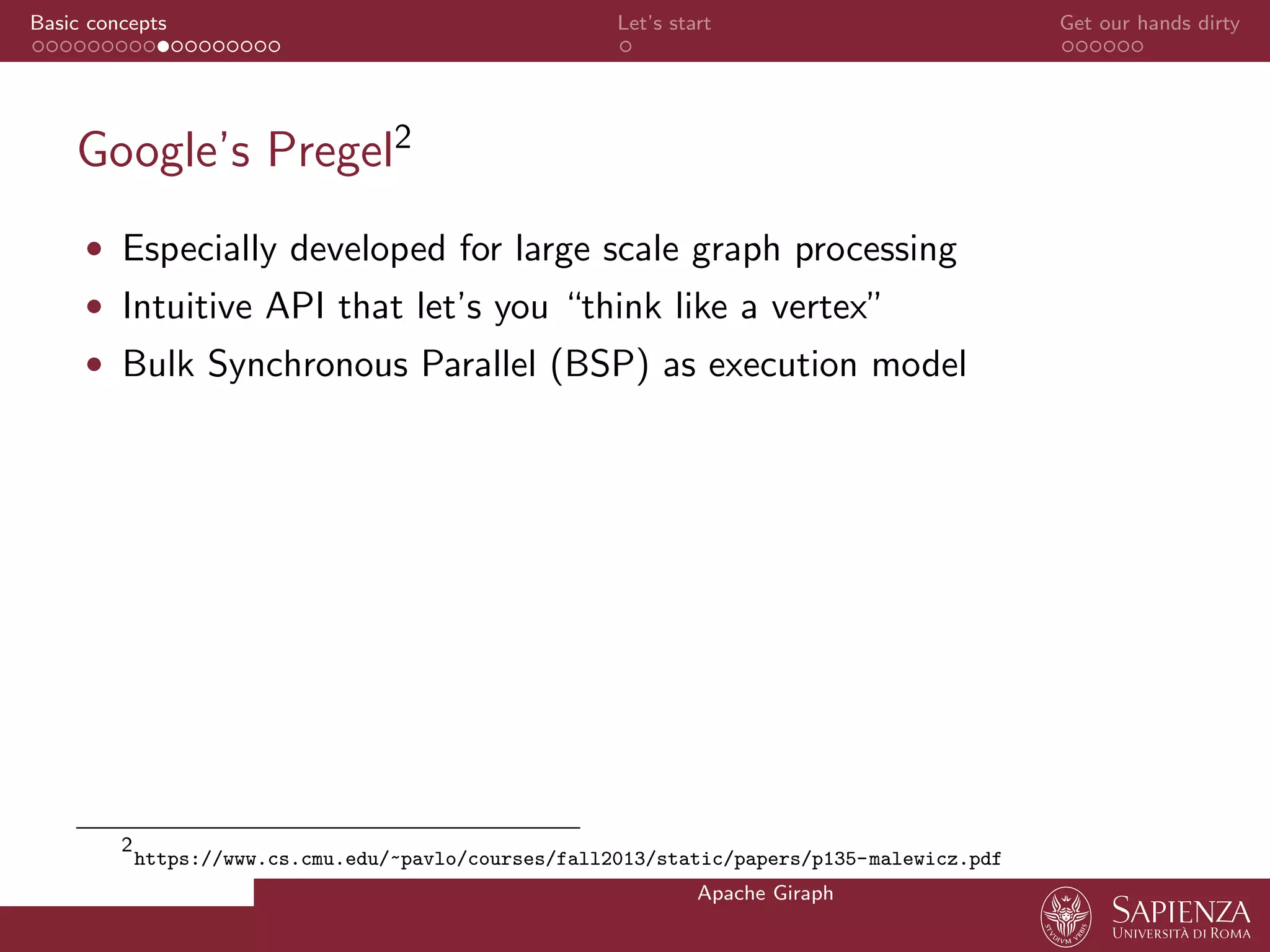 Apache Giraph: Large-scale graph processing done better | PPT