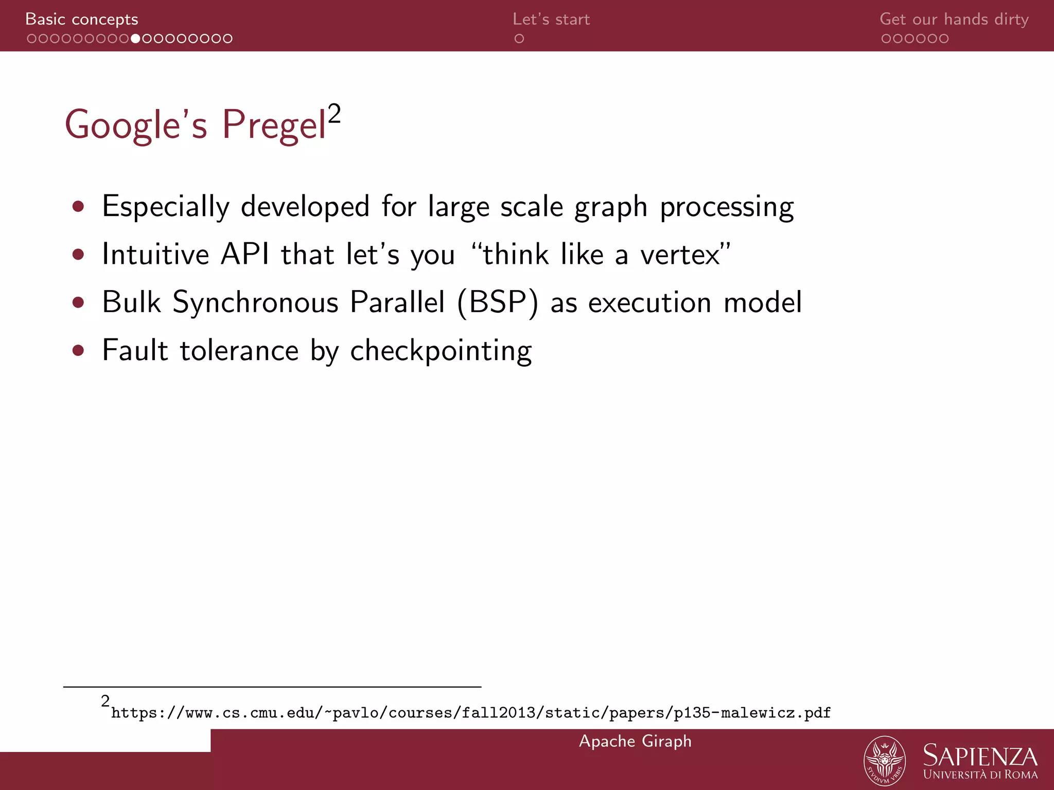 Apache Giraph: Large-scale graph processing done better | PPT