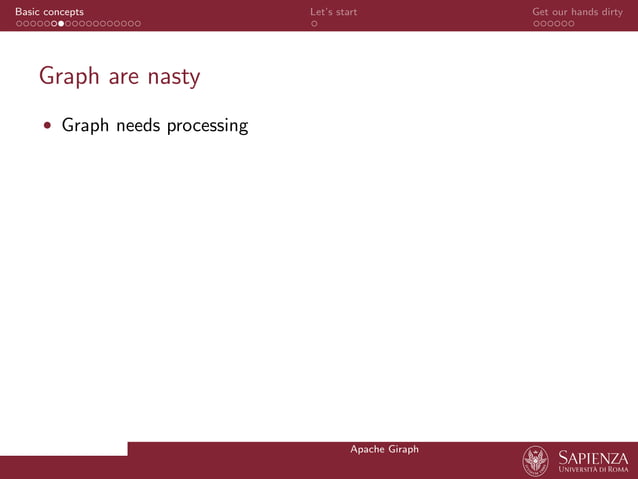Apache Giraph: Large-scale graph processing done better | PPT