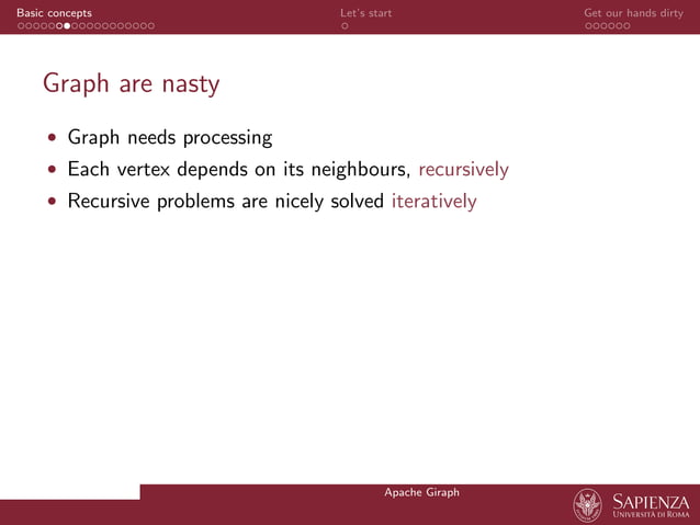Apache Giraph: Large-scale graph processing done better | PPT
