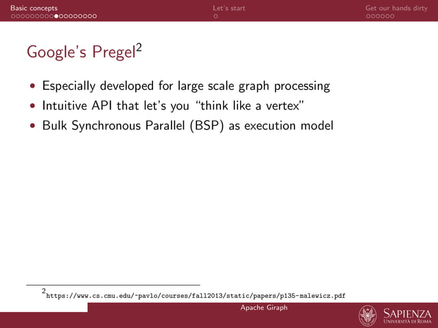 Apache Giraph: Large-scale graph processing done better | PPT