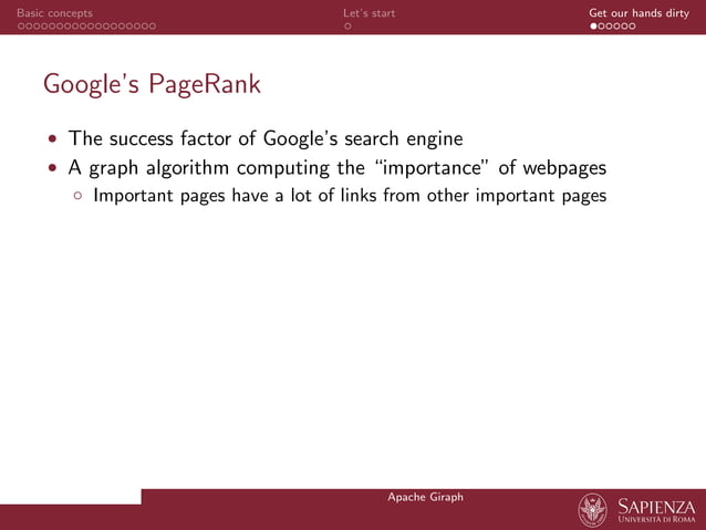 Apache Giraph: Large-scale graph processing done better | PPT