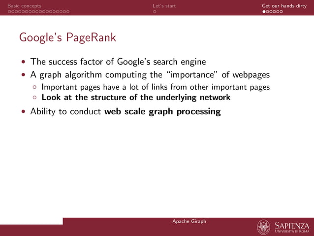 Apache Giraph: Large-scale graph processing done better | PPT